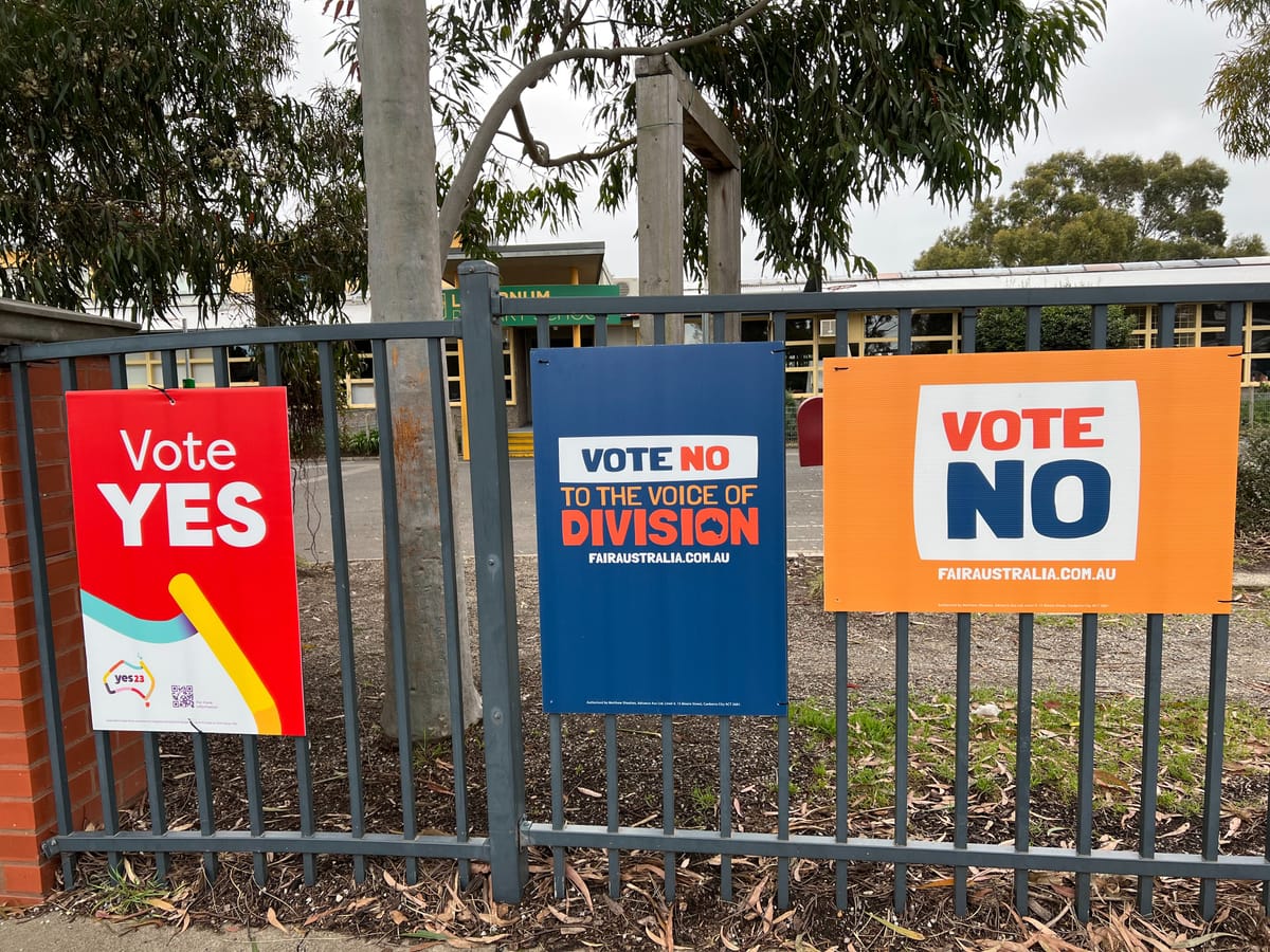 Voice referendum: “If you don’t know, vote no” – an old slogan for ...